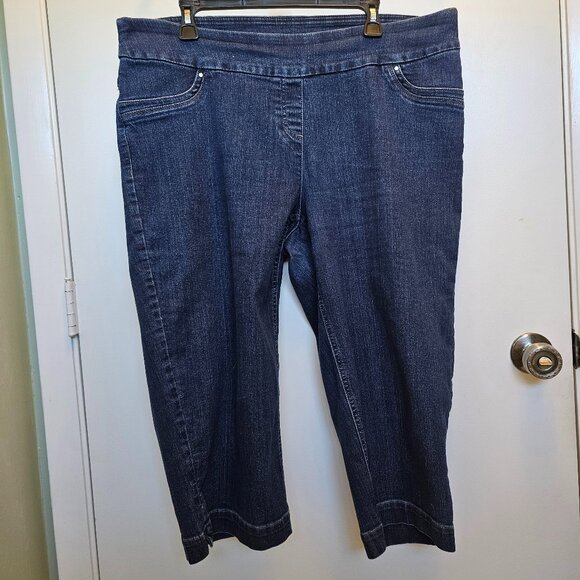 Westbound Woman | Jeans | Size 8w Westbound Woman Denim Capris | Poshmark
